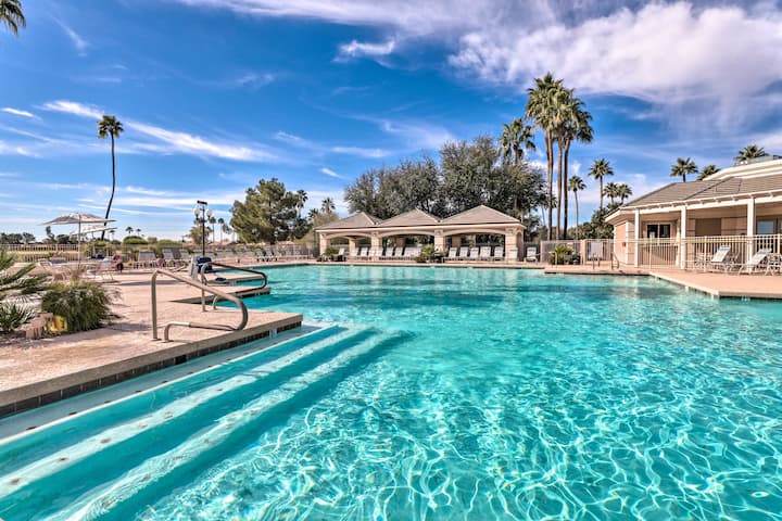 Patio & Grill! Resort-style Sun Lakes Escape - Sun Lakes, AZ