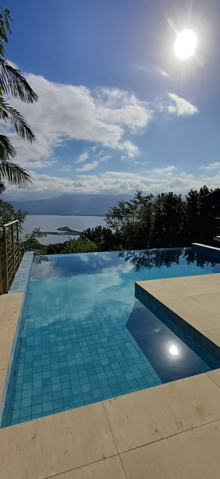 Casa Vista Lagoa, Piscina Aquecida, Ferrugem. - Garopaba