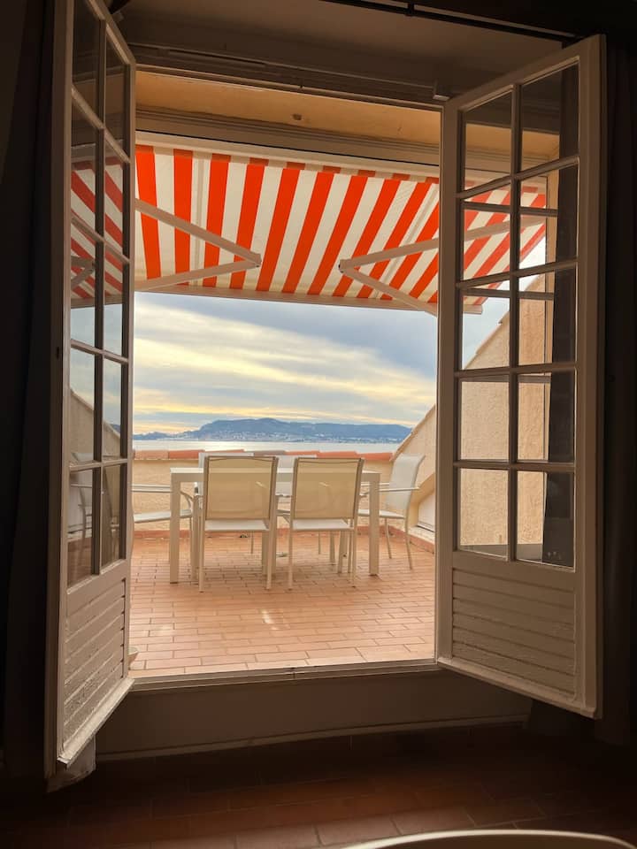Appartement Terrasse Vue Mer Exceptionnelle - Saint-Cyr-sur-Mer