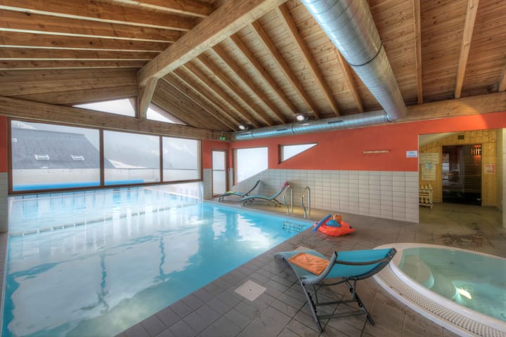 T3 Avec Accès Piscine Face Aux Alpes & Jacuzzi - Châtel