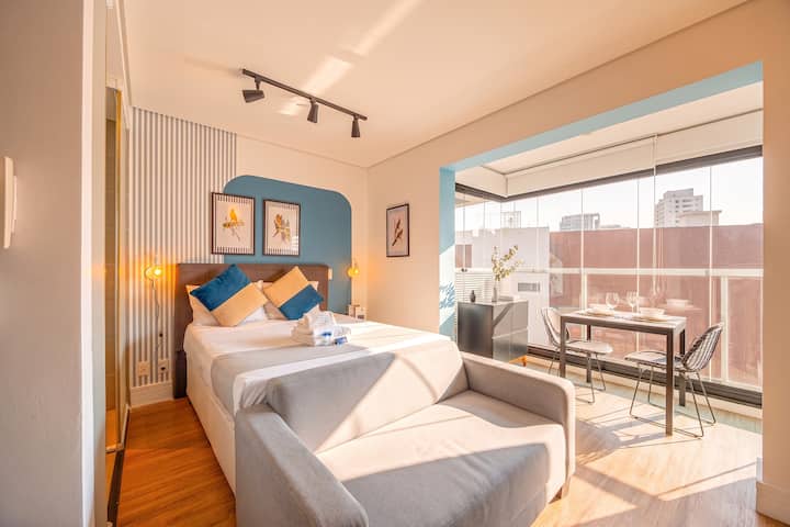Studio Em Frente Ao Insper C/vaga Na Vila Olímpia - Moema