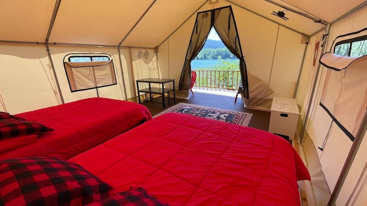 Ruby Glamping Tent (Tent Site #9) - Klamath, CA