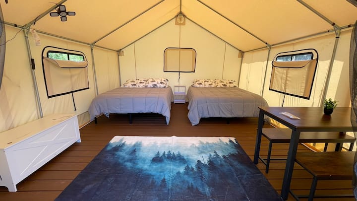 Diamond Glamping Tent (Tent Site #10) - Klamath, CA