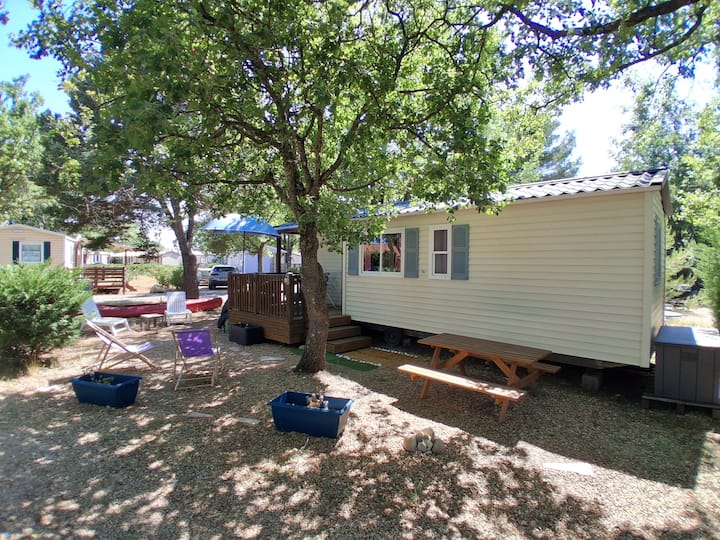 Location Mobil Home Climatisé Ste Croix Du Verdon - Riez