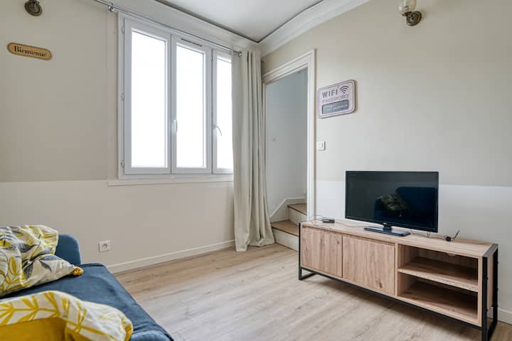 Duplex Cosy Proche Paris - Wifi - Tout éQuipé - Gonesse