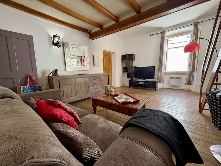 Bastia Centre Appartement Avec Mezzanine Climatisé - Port de Bastia