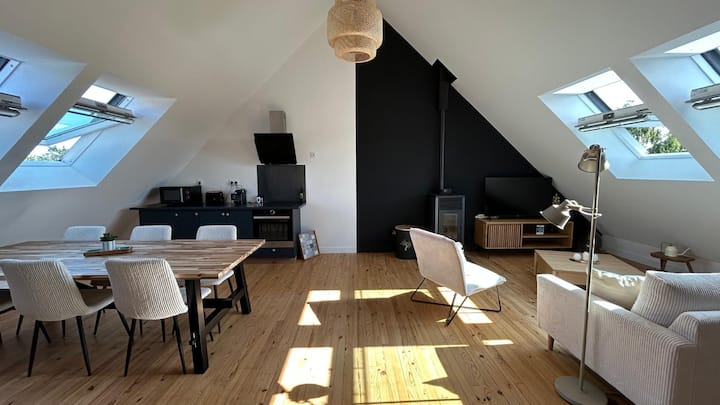 Appartement Spacieux 90m² à 200m De La Mer - Saint-Lunaire