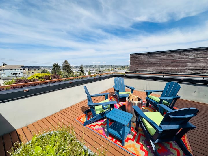 Magnolia Salmon Bay Calling · Rooftop Views - シアトル