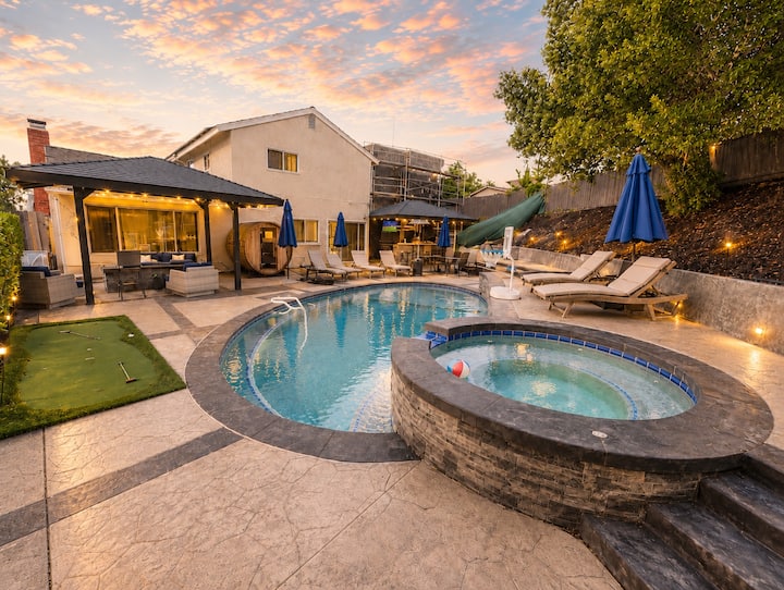 4br Oasis W/ Pool, Sauna & Resort Backyard - Rancho Bernardo - San Diego