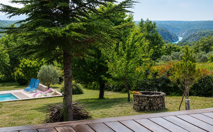 Charmante Maison Avec Belle Vue Sur Le Verdon - Régusse