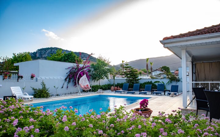 Dalyan'ın Kalbinde Havuzlu Barbekülü Huzurlu Villa - Turkey