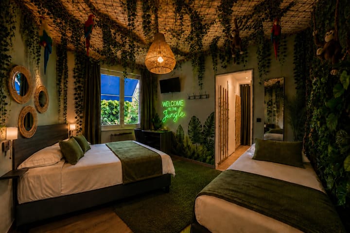 Jungle Suite Familiale Piscine Et Climatisation - Vence