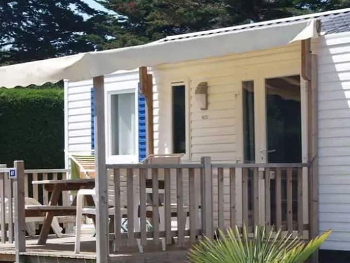 Charmant Mobil-home Avec Terrasse - 6 Pers. - Luçon