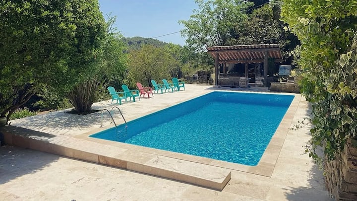 Villa Saint Jean Proche Mer Piscine 12 Personnes. - Saint-Cyr-sur-Mer