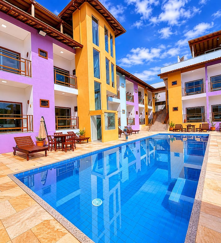 Pousada Damasco | Piscina & Suítes Charmosas - Itacaré