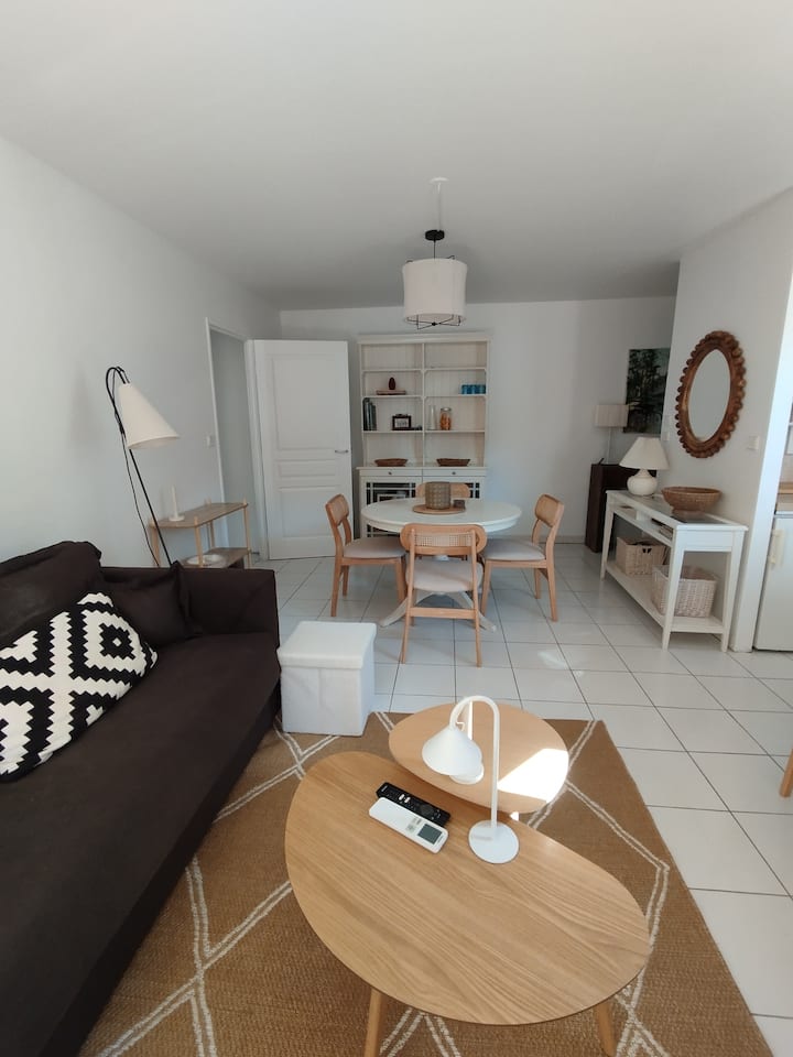T2 Climatisé Avec Jardin à 5' De La Plage - Cavalaire-sur-Mer