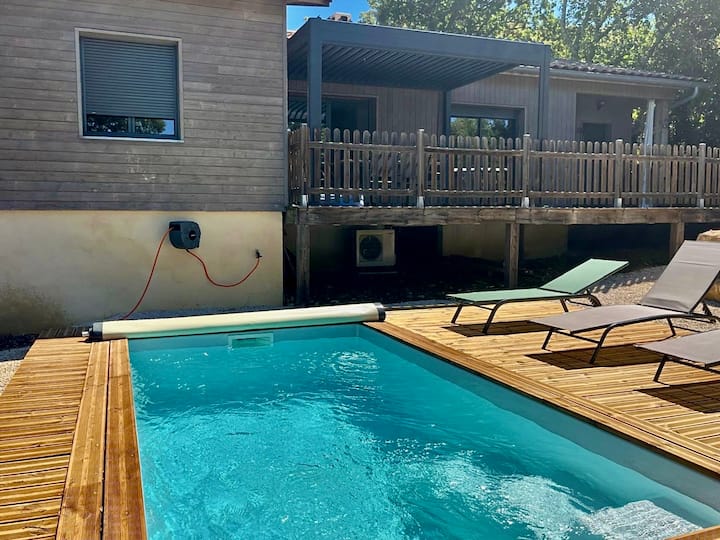 Parenthèse Nature Avec Piscine | 5 Pers - Allègre-les-Fumades