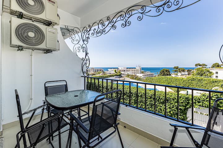 Appartement 1 Chambre 4p Vue Mer Et Piscine - Albufeira