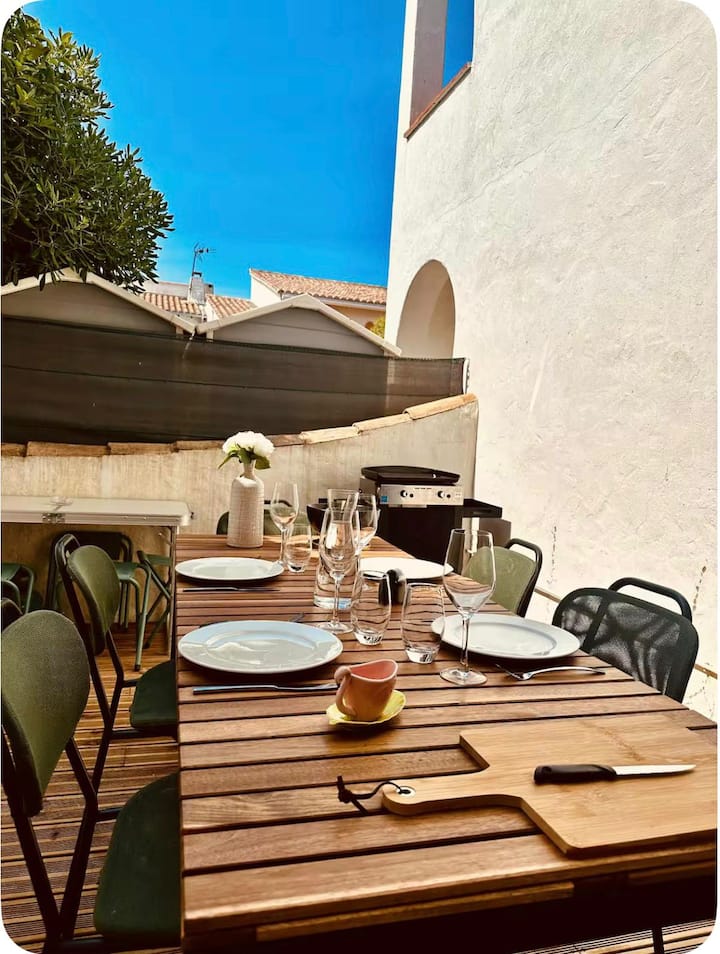 Joli Appartement Centre. Place De Parc Privé - Saintes-Maries-de-la-Mer