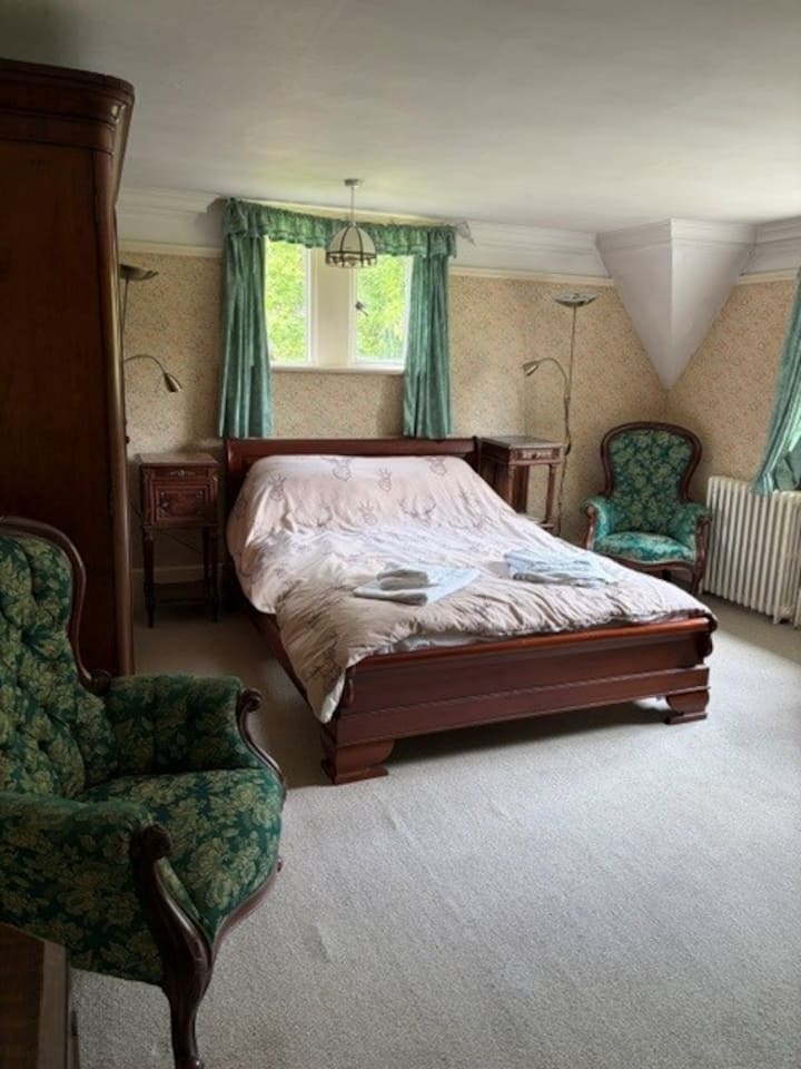 Bramble Hill Hotel - Double Bedroom - イギリス リンドハースト