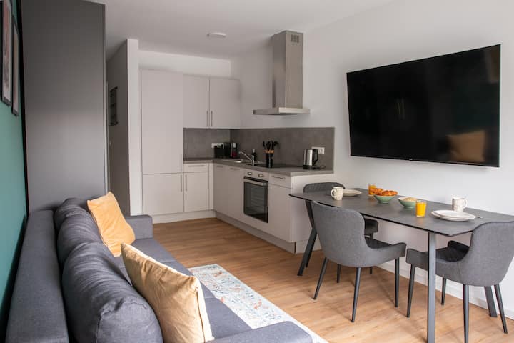 Moderne Wohnung An Der Basilika I 35 M² I 1 Bett - Rheine