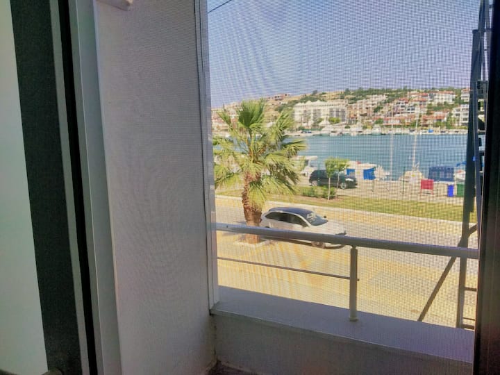 Dalyan Marina Manzaralı 1+1 Daire - Çeşme
