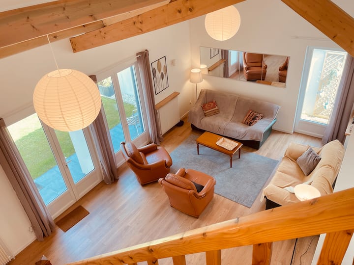Grande Villa Familiale 10 Pers. Jardin, Terrasse - Bassin d'Arcachon