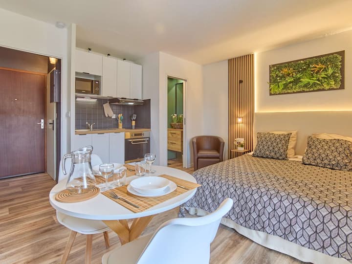 Studio Avec Balcon, Parking, Animaux Ok - 2 Pers. - Cazaubon