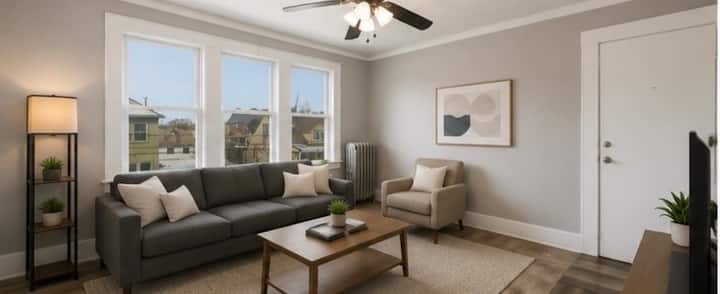 Cozy Apartment W/balcony Near Downtown Detroit! - 迪爾伯恩