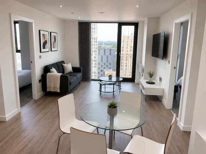 Luxury Spa -Pool Apartment | 18th Floor Manchester - Manchester