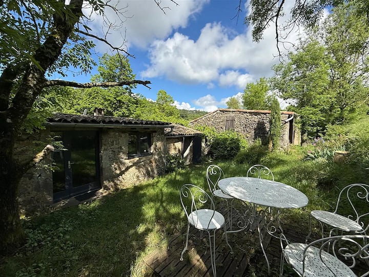 Grande Maison En Pierre, Jardin Et Rivières - Privas