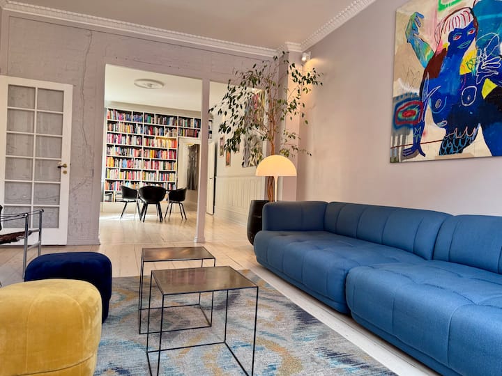 Bright Scandi Apt · Coolest Nørrebro Street - Copenhagen