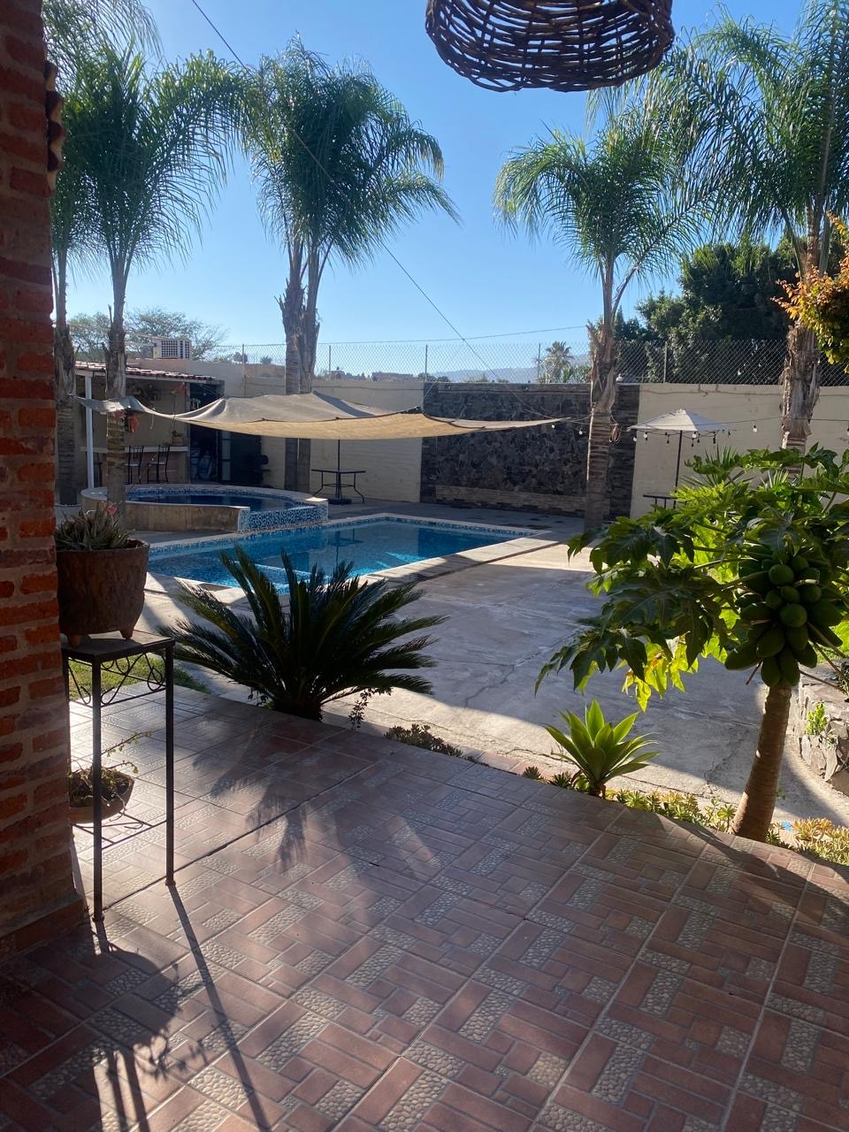 Nice terrace with rooms and a pool - Houses for Rent in Zapotlanejo ...