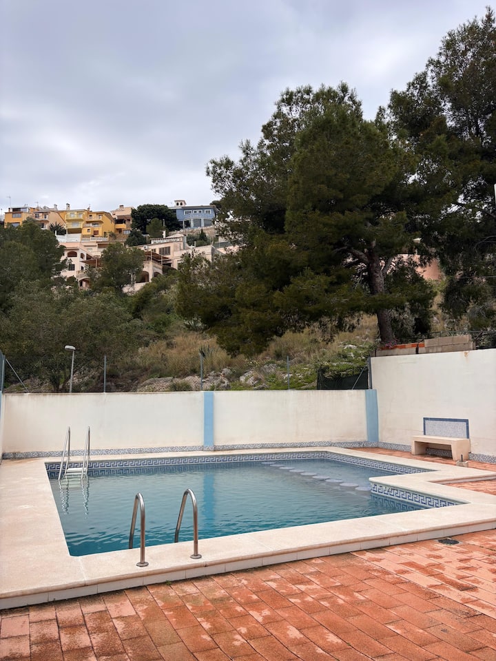 Apartamento Cerca De La Playa Con Piscina Y Garage - Cullera