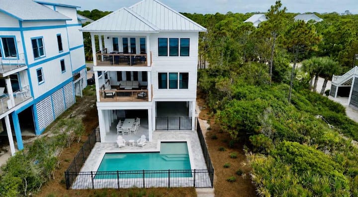 New- 6 Bedroom-private Pool- Pet Friendly More Pic - St. George Island, FL