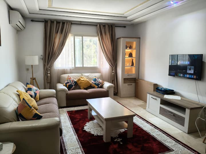 شقةمميزة3 غرف فرش عصري وجديد Kenitra Citiejardins - Kénitra