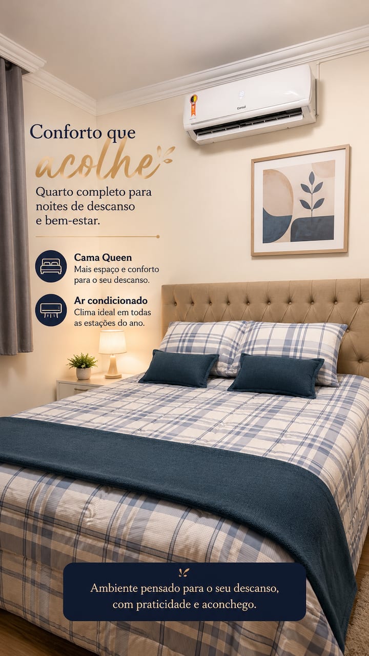 ÓTimo Apartamento Com Ar, Próx A Pampulha E Br 040 - Contagem