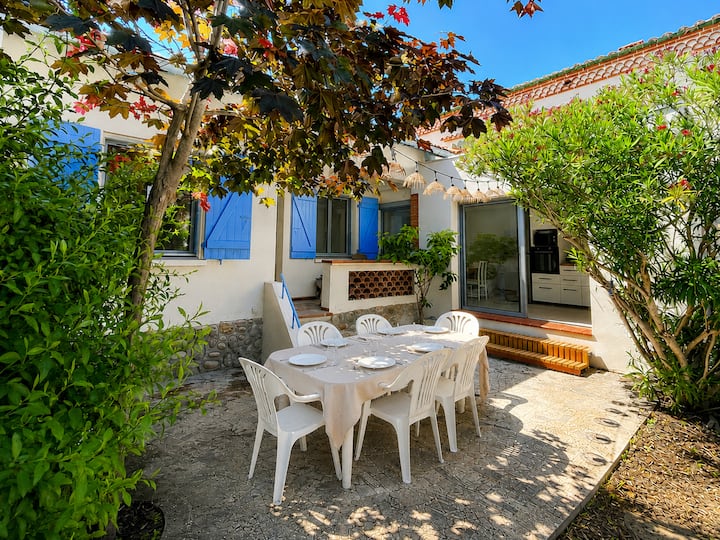 Maison Climatisée Proche Plage - 6 Pers. - Port-Vendres