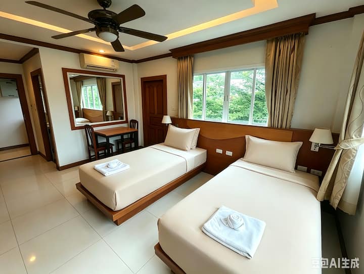 Twin Bed Room - Patong Beach