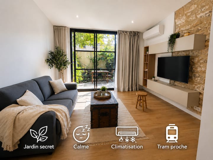 Loft Calme Avec Jardin Secret En Cœur De Ville - Montpellier