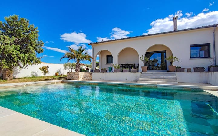 Villa De Charme, Climatisée, Entre Nîmes Et Uzès - Collias