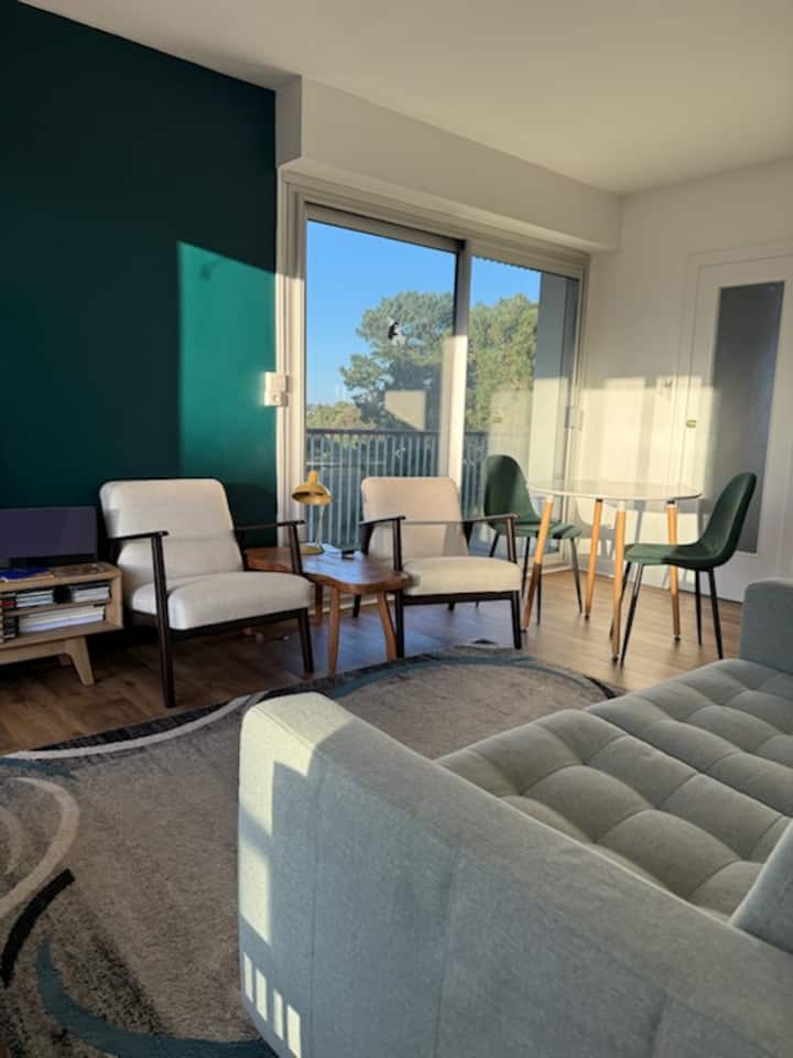 Appartement Au Cœur D'un Parc Ombragé - Plage de La Baule