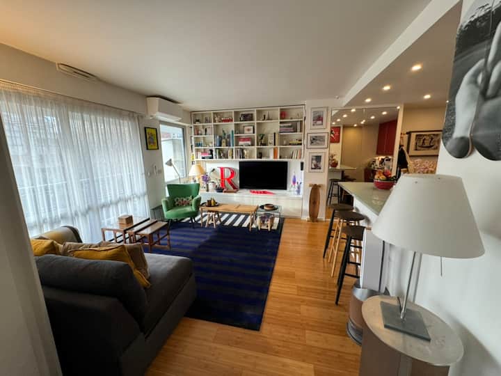 Loft Arty Avec Balcon Marcel Sembat/roland-garros - Porte Maillot