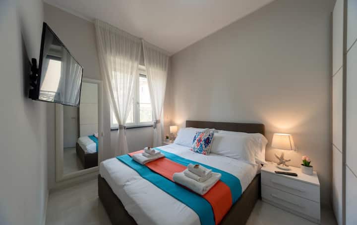 [50 Meters From The Beach]family Apartment|parking - Maiori