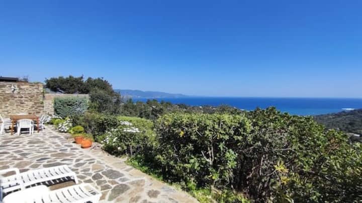 Vue Mer, Accès Plage, Ancienne Maison Atypique - La Favière