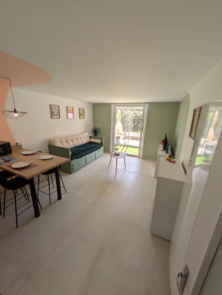 Magnifique Studio Cosy à 20 M De La Plage - Barbâtre