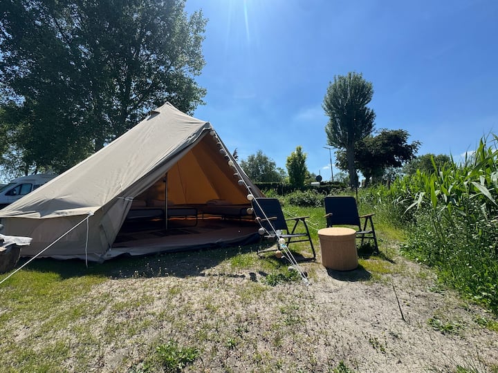 Prachtige Ingerichte Bell Tent - Haarlem