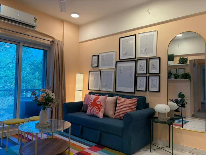 Modern Irla Stay Near Dolphin Aquarium + Fast Wifi - Mumbai