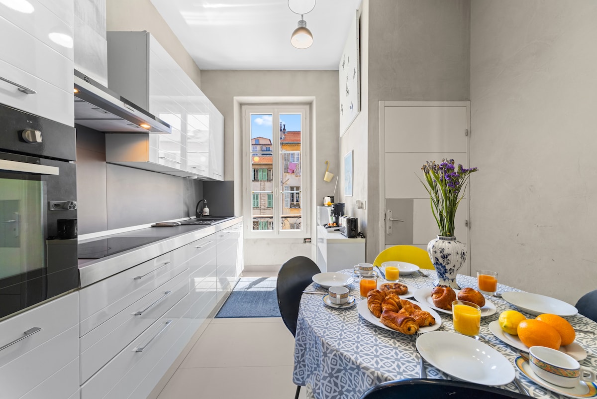 T3 Design · Centre Nice · Clim · Parking Privé - Apartments for Rent in ...