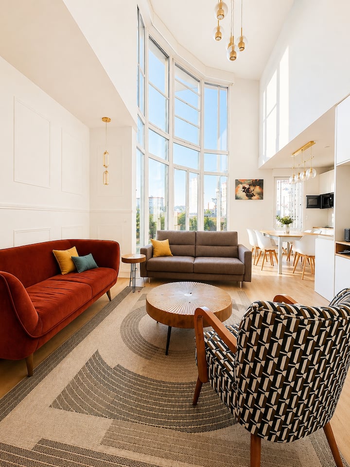 Grand Duplex Lumineux à 10 Min De La Défense - Colombes